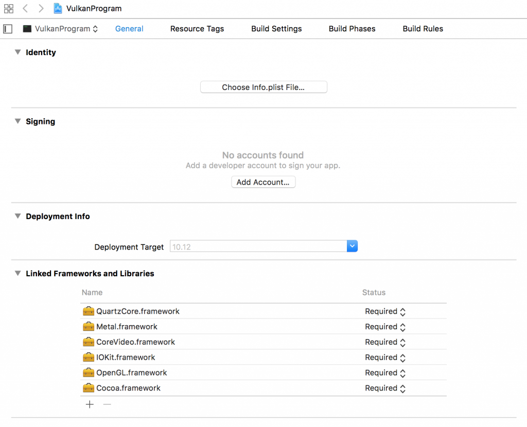 MacでVulkanを使う方法 (MoltenVK + Xcode/CMake) - tatsyblog