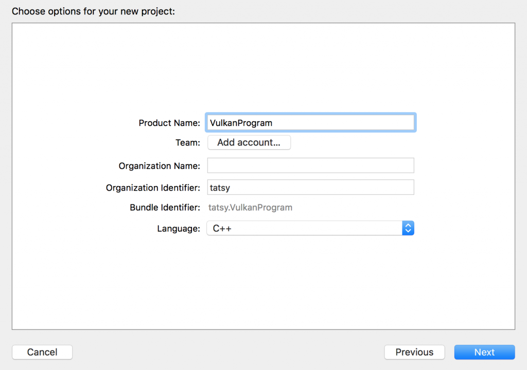 MacでVulkanを使う方法 (MoltenVK + Xcode/CMake) - tatsyblog